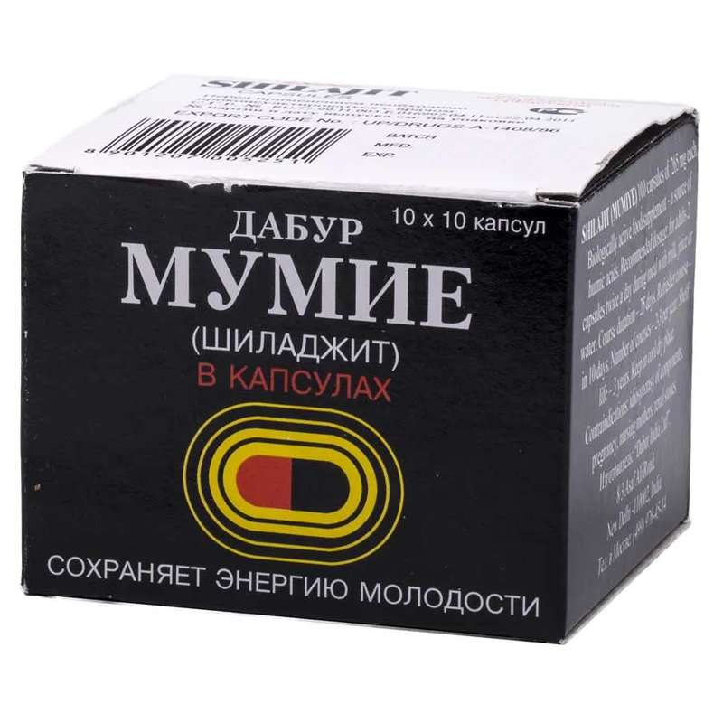 Мумие шиладжит капулы №50 БАД – купить c доставкой до аптеки | «Фарминторг»